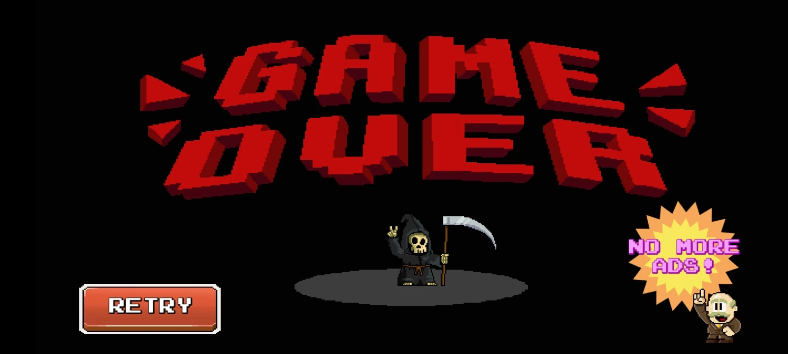 here is the unused game over screen lol...?! | Fandom