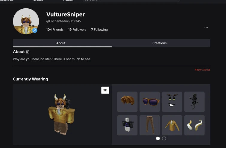 Give me your Roblox profile and I’ll rank it | Fandom