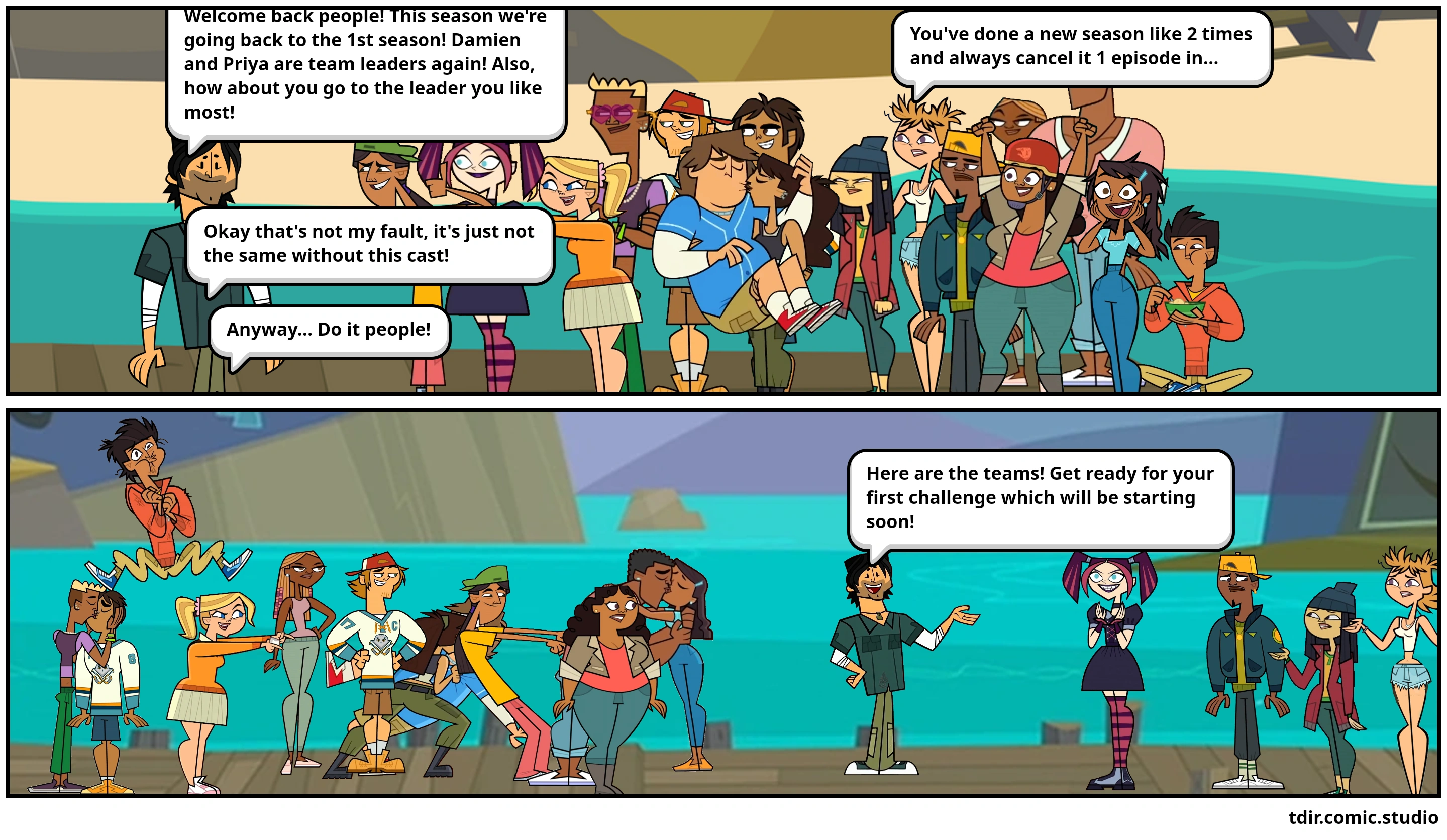 Total Drama: Battle To Win THE Battle: Back To Basics | Episode 1 | Fandom