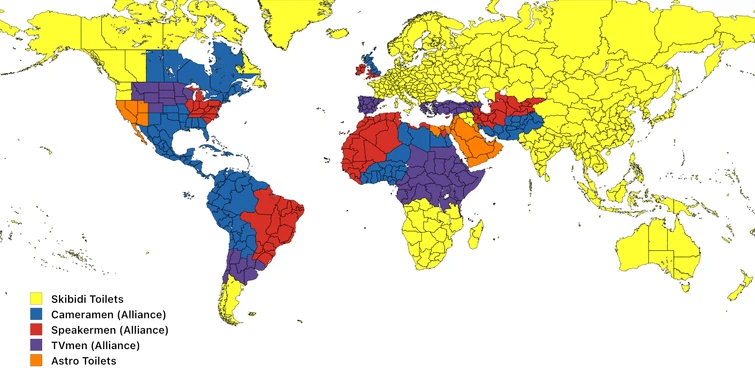World Map in Skibidi Toilet (episode 77 part 3) | Fandom