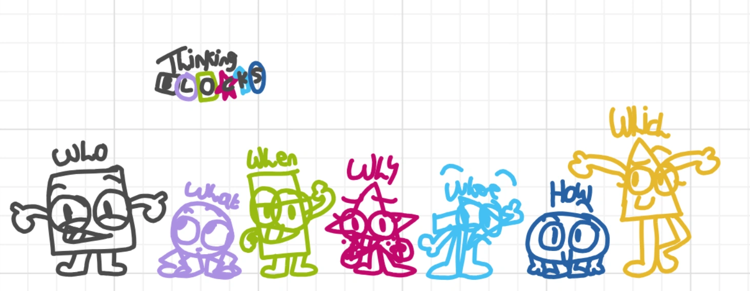 Meet The THINKINGBLOCKS! (SEASON 1 CHARACTERS!) | Fandom