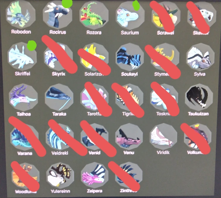 LOOKING FOR 2-3 LEGENDARY COLOR POTIONS AND FM WORLD DRAGONS I DONT ...