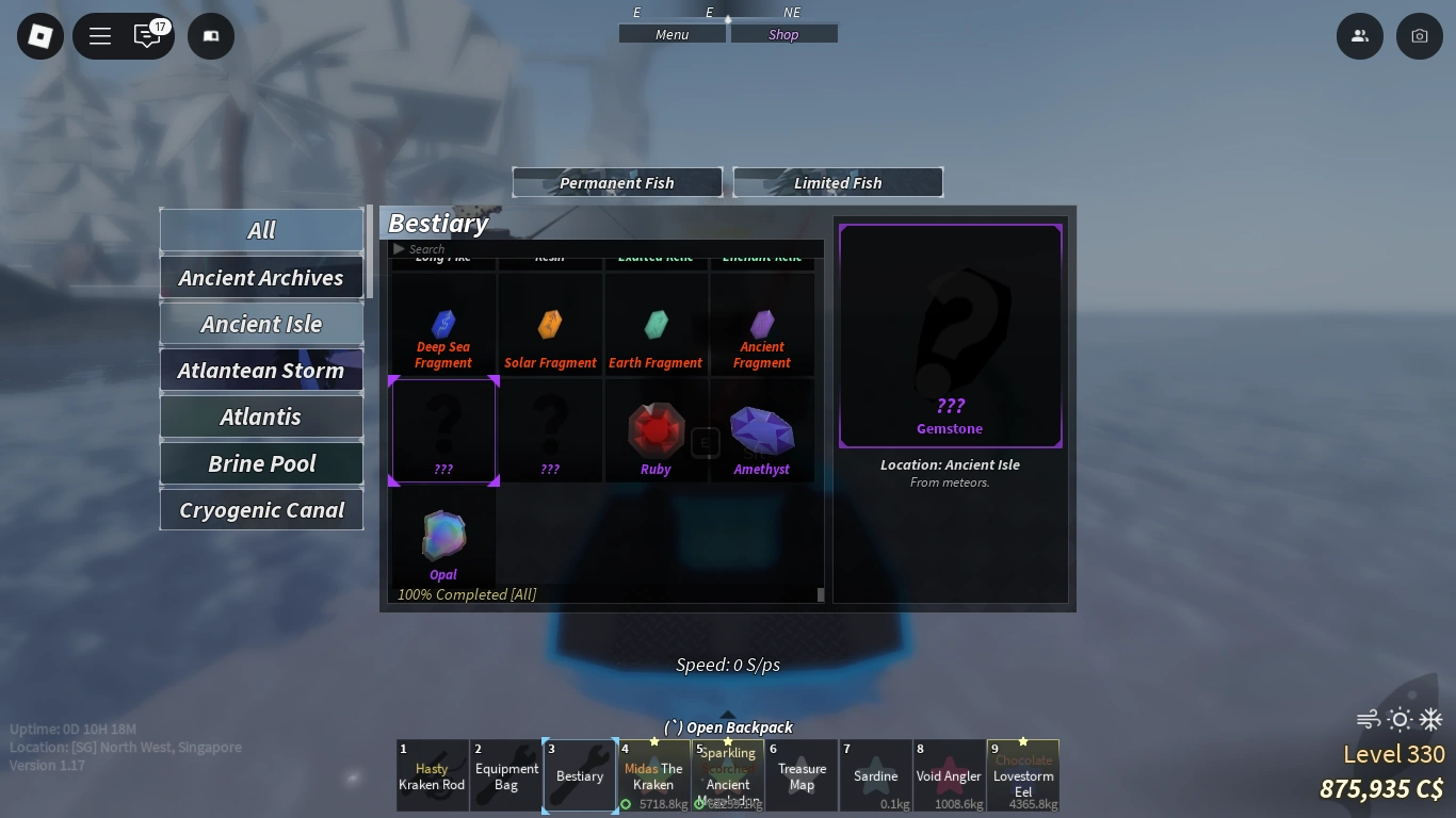 guys does Gemstone really needed for 100% bestiary completion? | Fandom