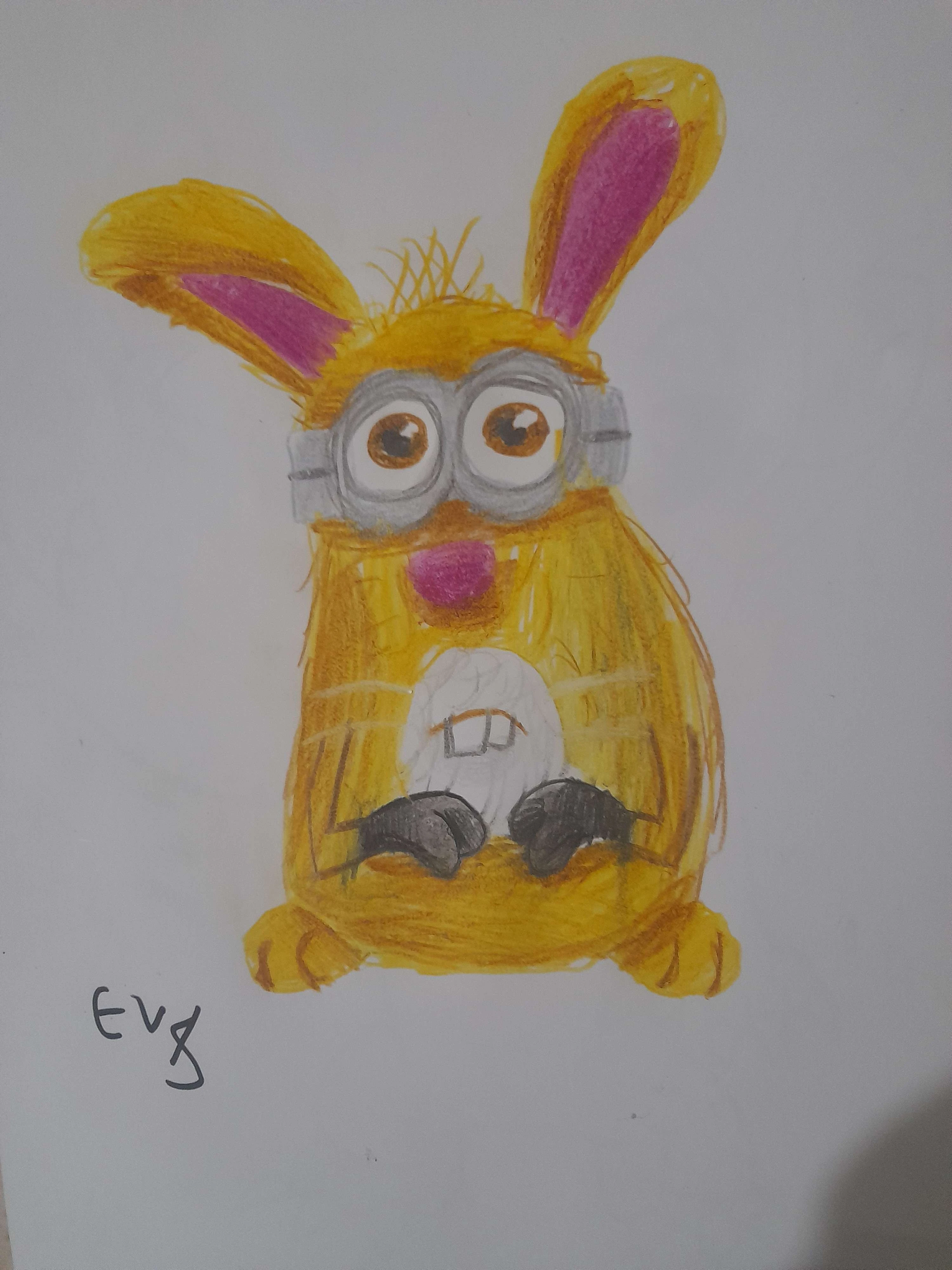 My drawing of Rabbit Kevin | Fandom