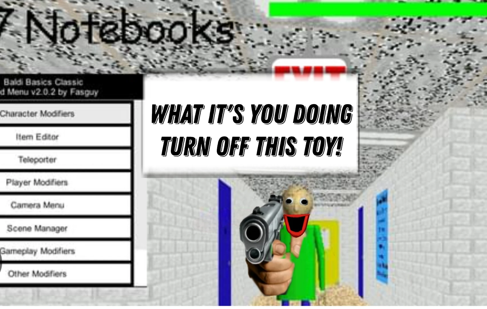 Baldi does not like such guests | Fandom