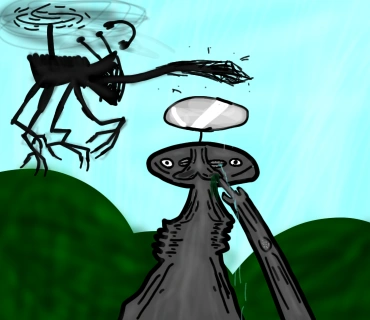 look at my beautiful clukr art also don’t mind Oren in the background ...