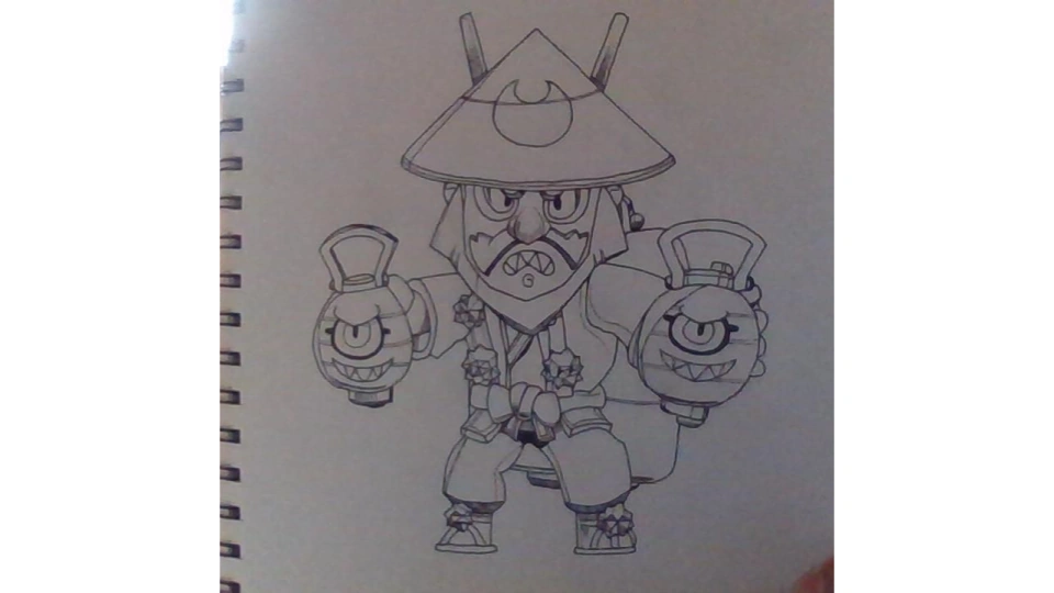 I drew Tengu Mike! (sorry for white bars) | Fandom