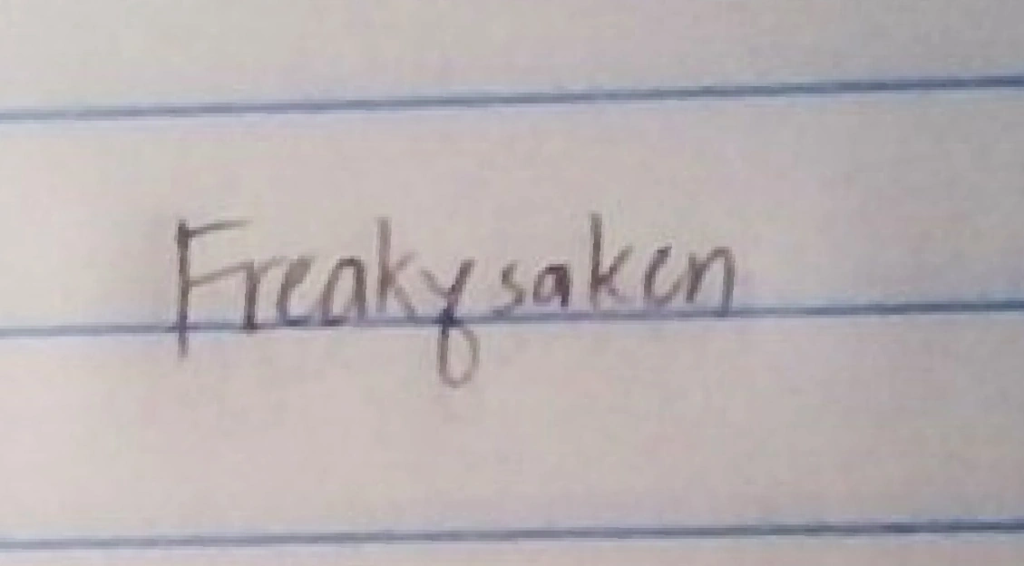 handwriting reveal | Fandom