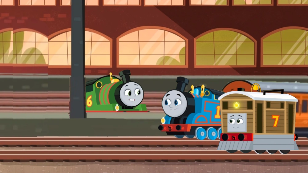 Blue is the only colour for a Really Useful Engine. Everyone knows that ...