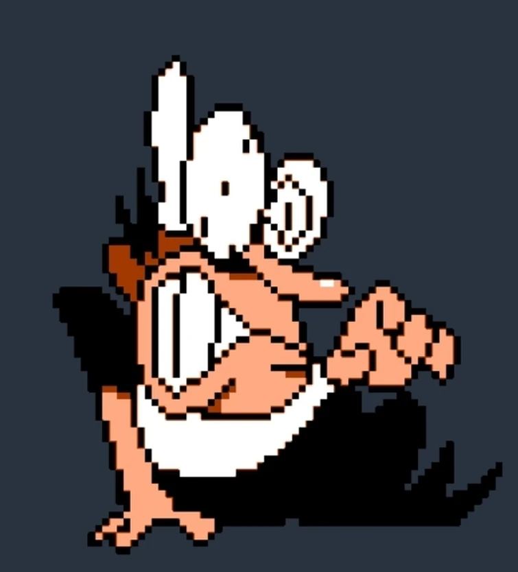 Send a picture of your favorite Peppino sprite. I'll go first. | Fandom
