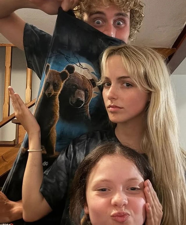 Joseph Zada, Mckenna Grace, & Iona Bell together while filming in Spain ...