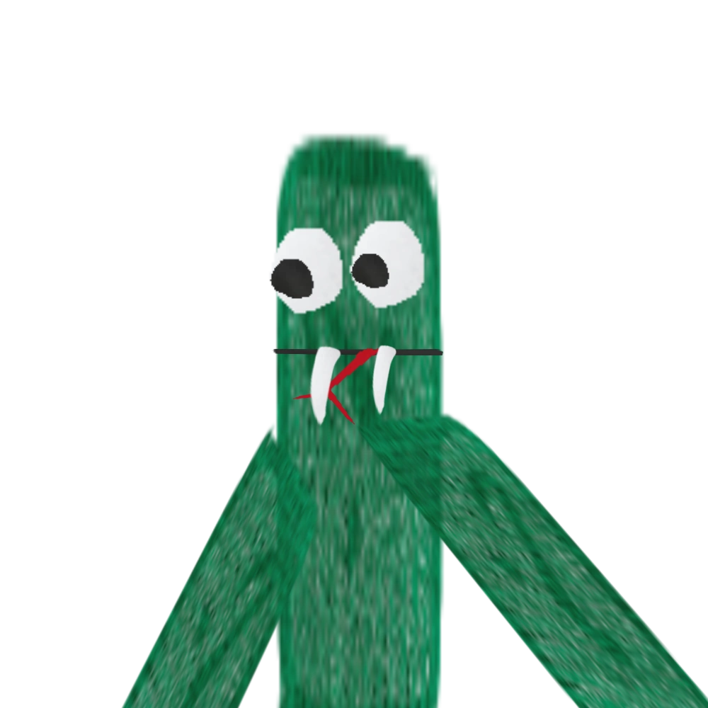 I made rainbow friends green with socks 🧦 | Fandom