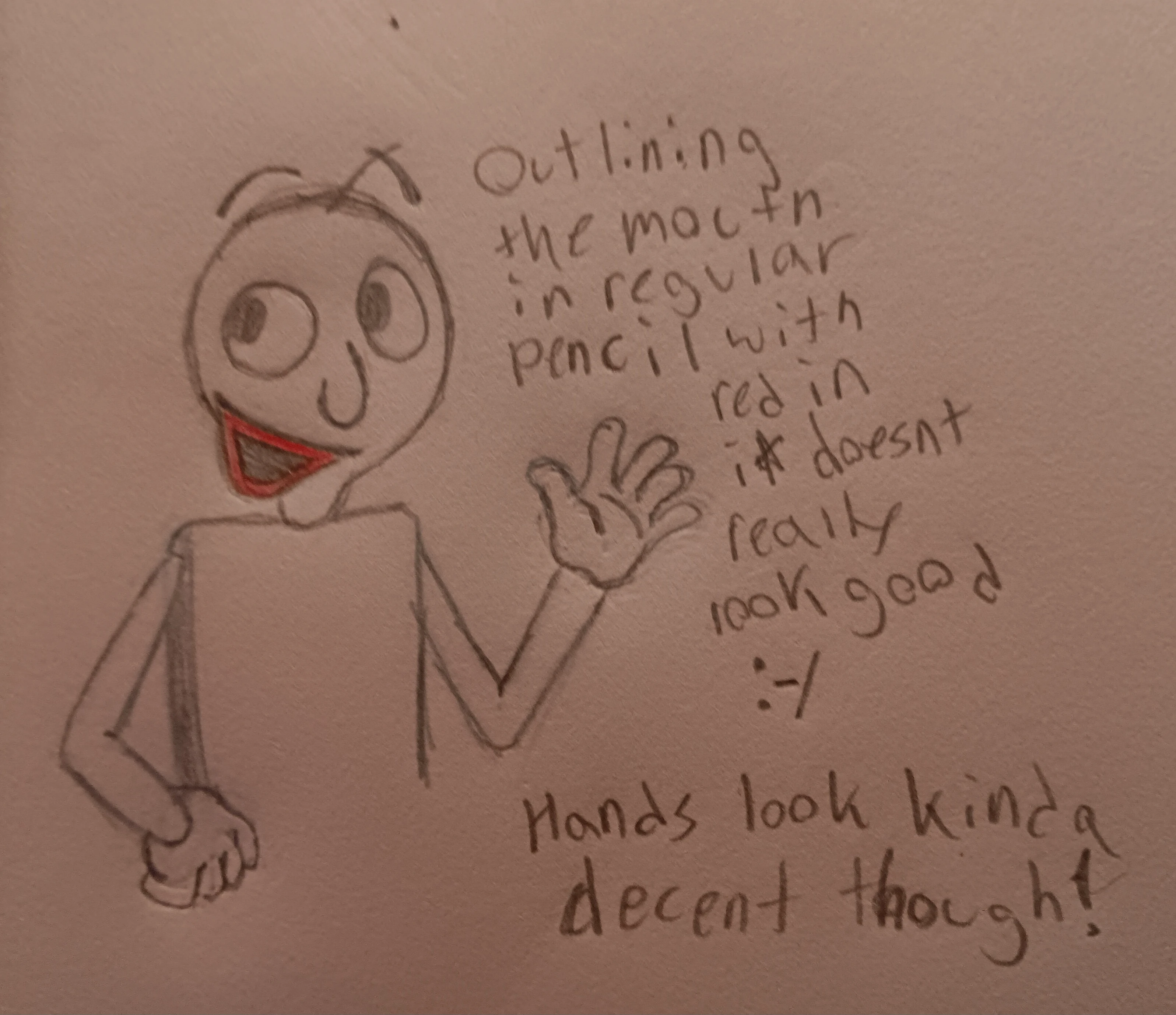 Baldi paper doodle | Fandom