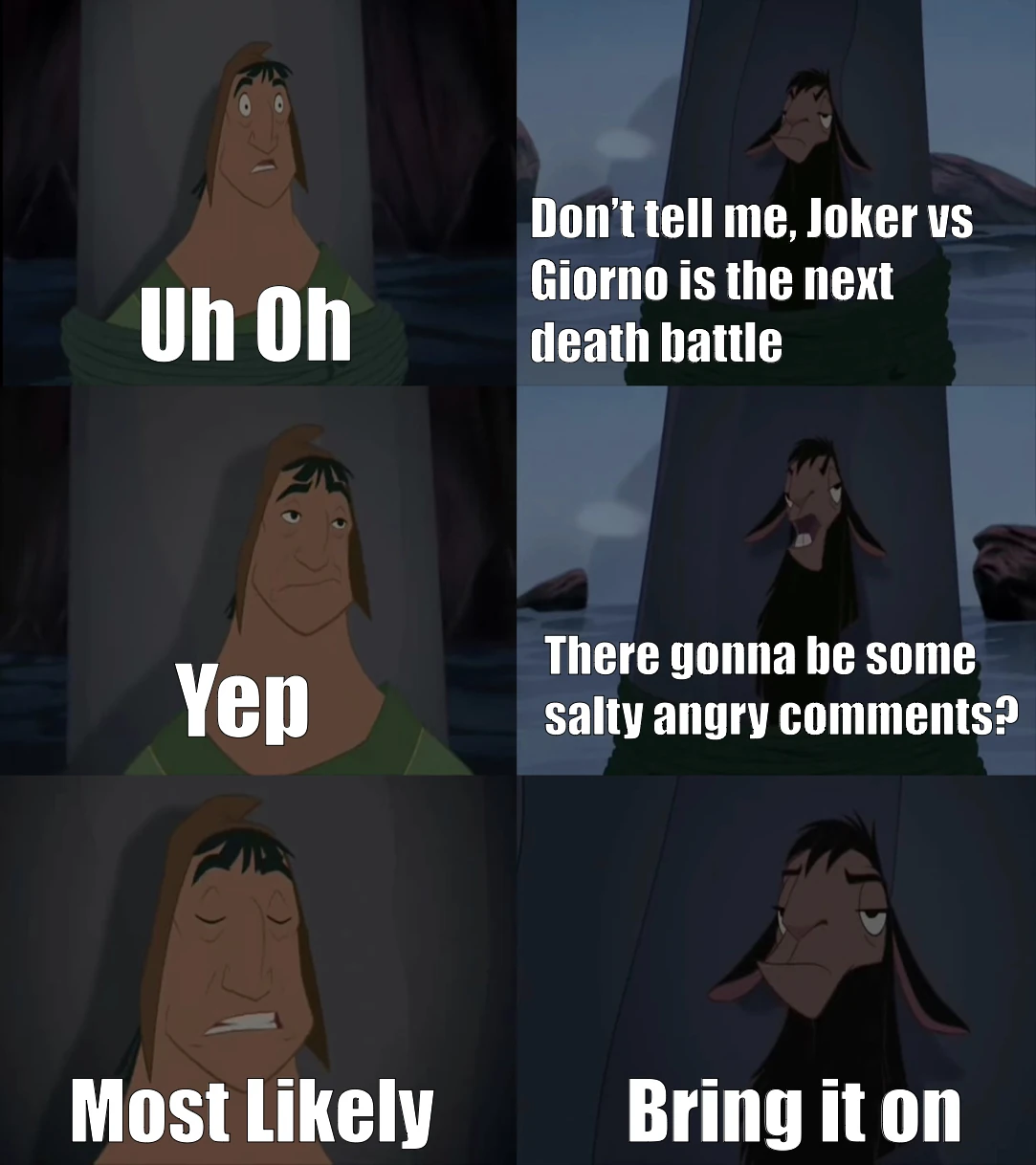 A little meme I made in case Joker vs Giorno does happen (if the Star ...