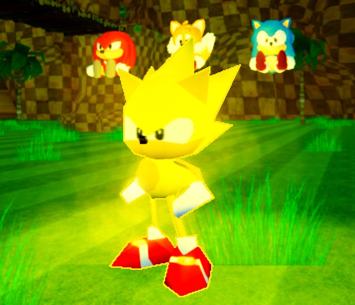 I got Sonic R super sonic in sonic evocative: reimagined | Fandom
