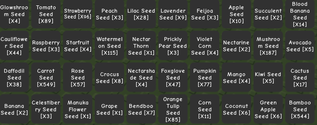 what do i do with all my seeds? | Fandom