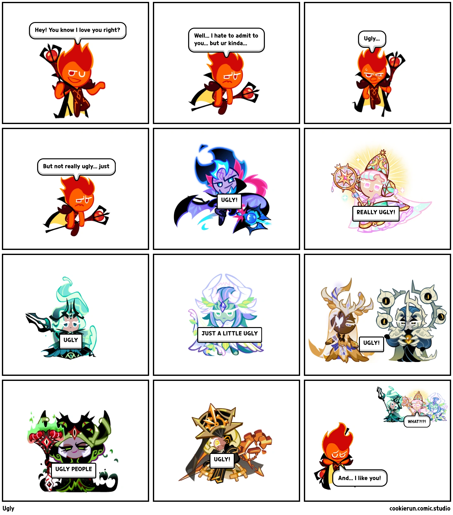 You have received a message from the Legendary cookies in their ...