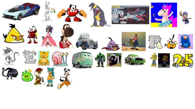 Can you guess all the characters names in my Russian alphabet lore ...