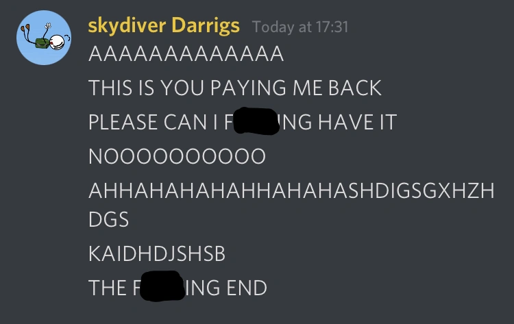 What have I done on discord OmO | Fandom