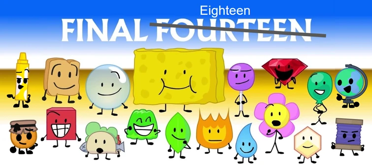 if HyperCrystal's new BFDI contestants switched to TPOT or stayed in ...