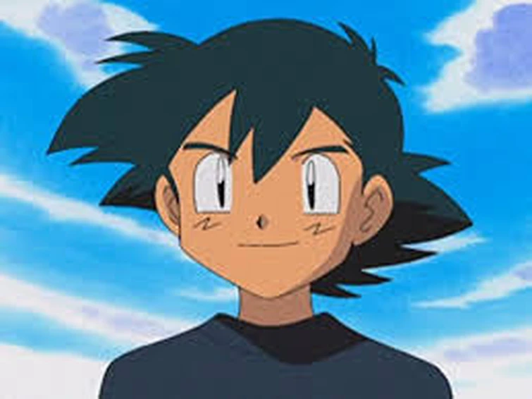 is it just me or does ash ketchum's hair style kinda look like goku ...