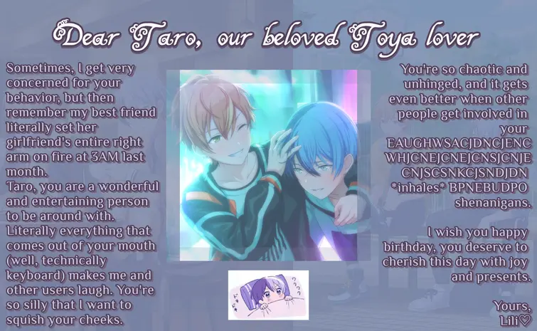 Happy Birthday, Taro! | Fandom