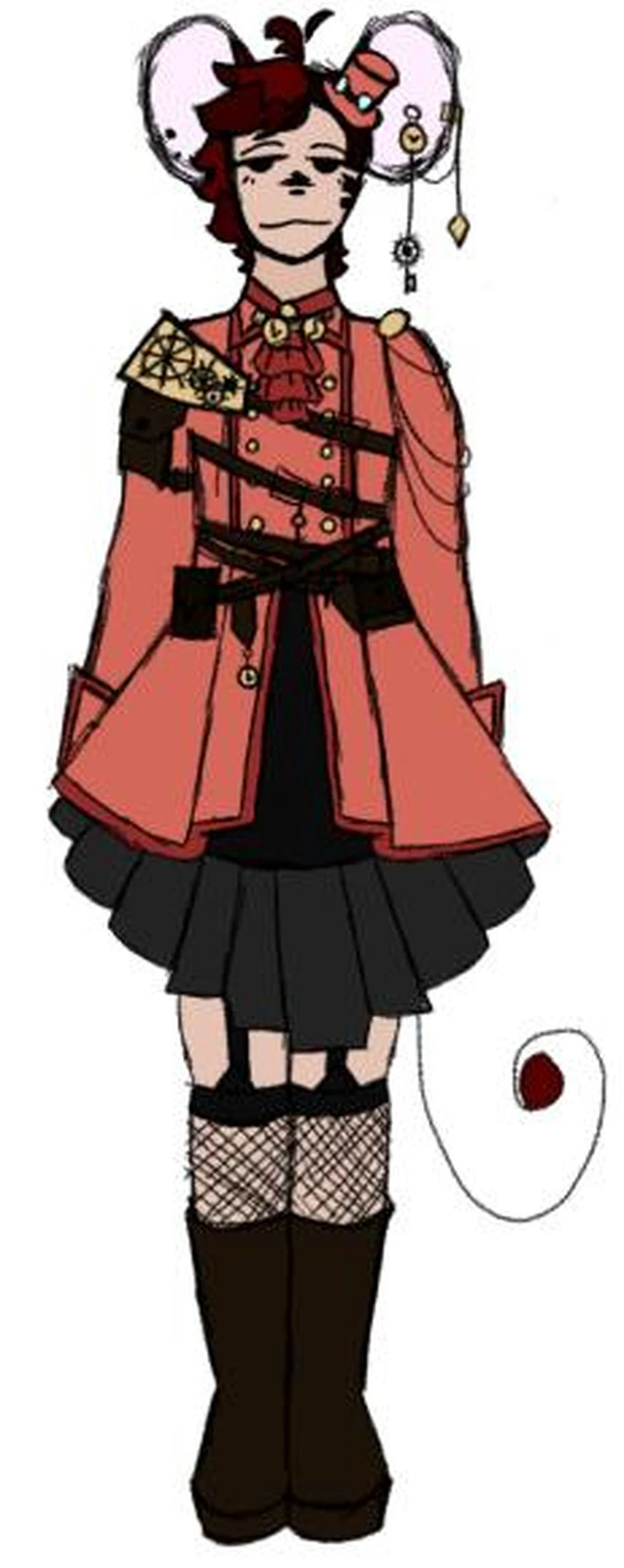 When you reuse bits of an old OC to make a new, better OC (off-topic ...