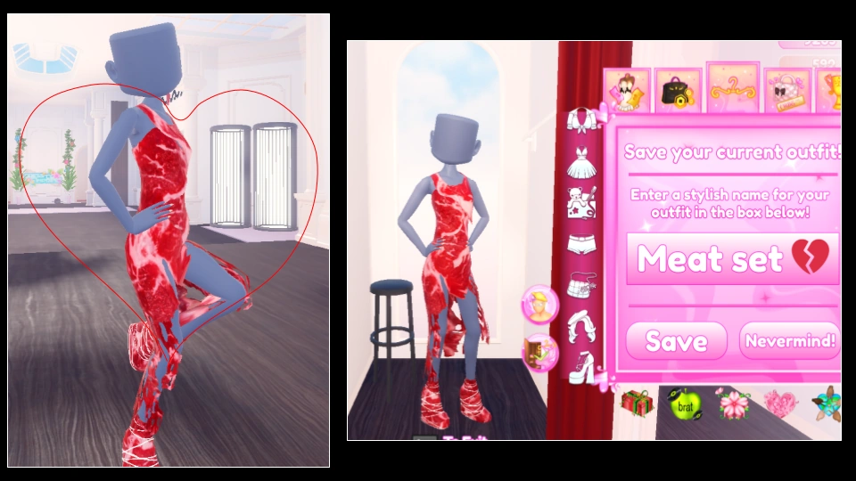 Me because they confirmed the meat dress will be gone in less than 2 ...