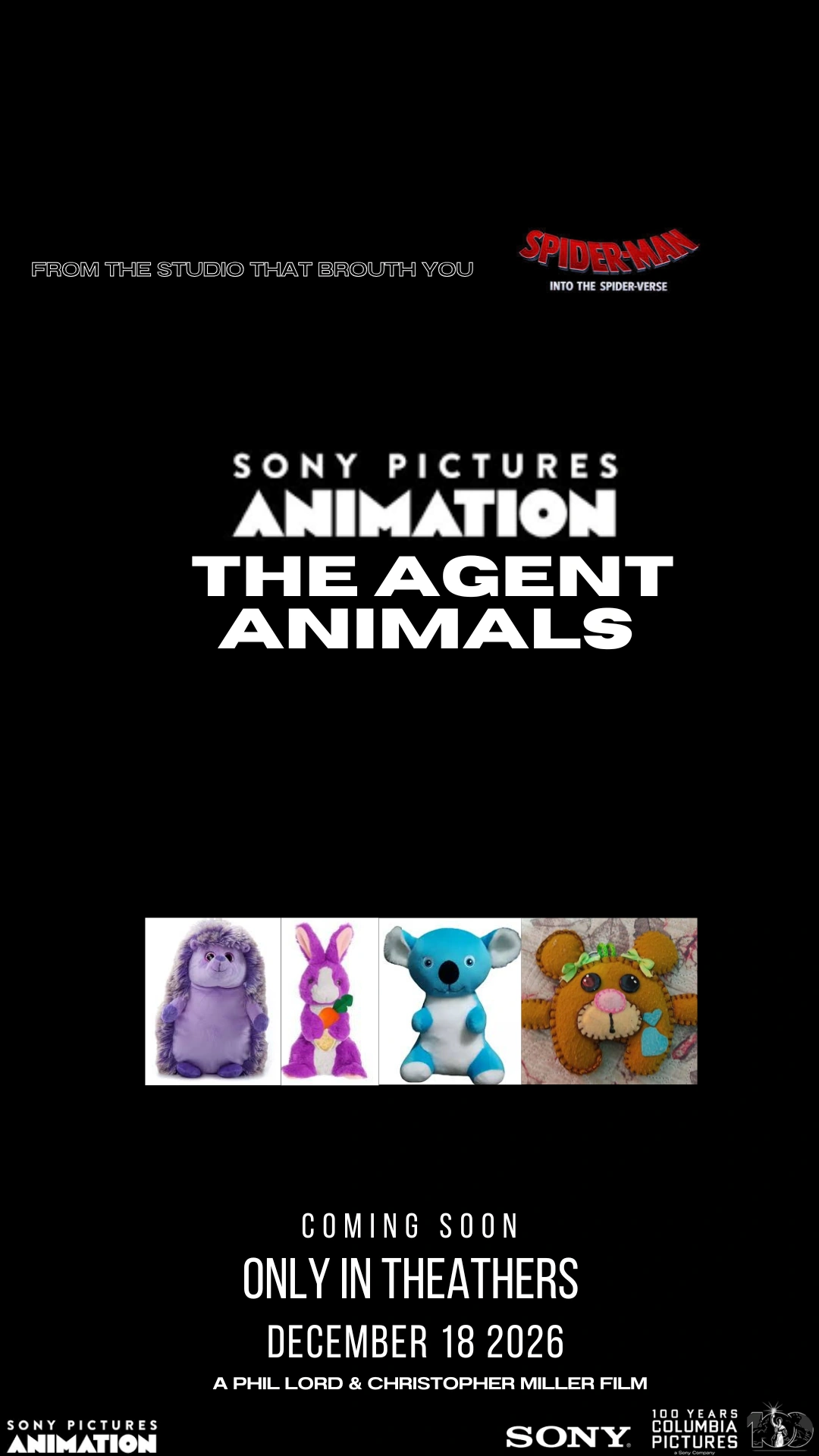The Agent Animals 2026 Columbia pictures Sony Pictures animation | Fandom