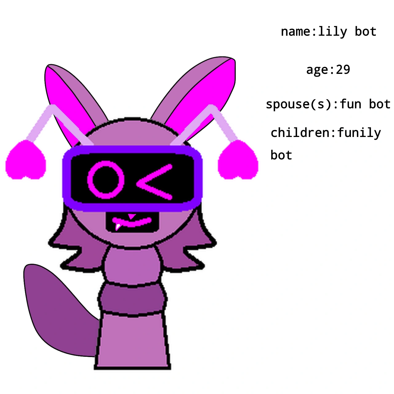 Sprunki cats au ocs part 2:lily bot | Fandom