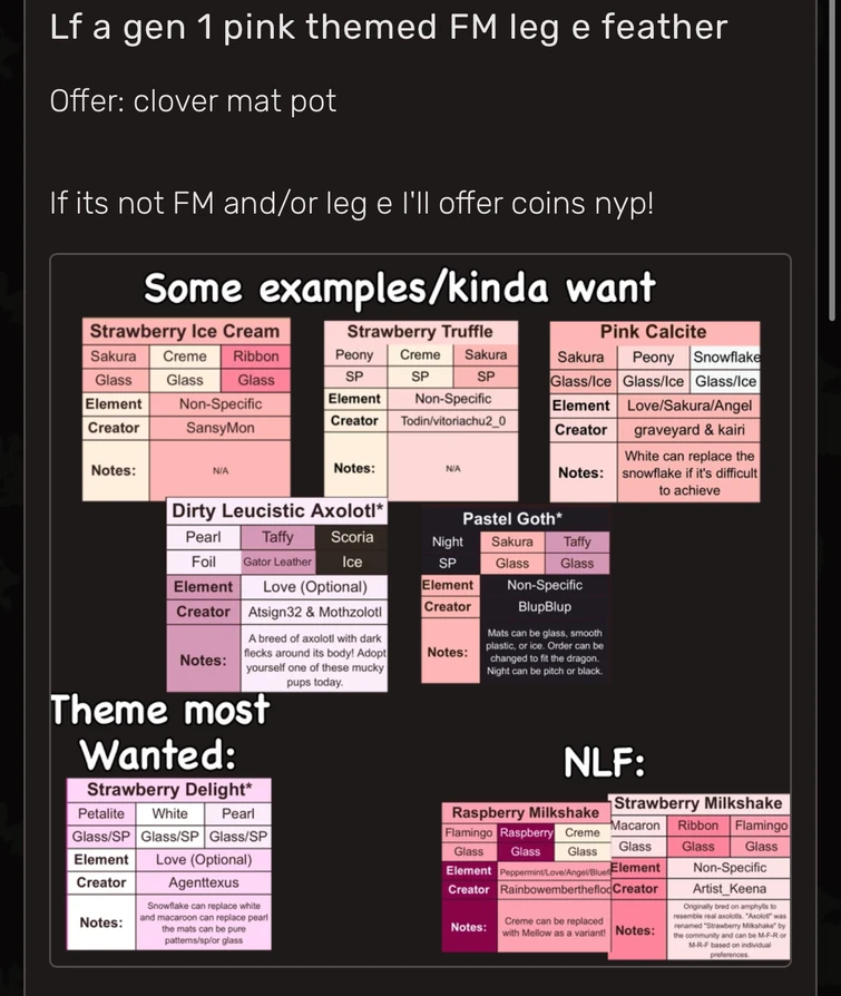Lf g1 themed feather + repost | Fandom