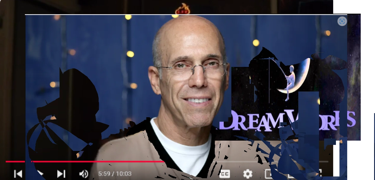 Jeffrey Katzenberg and Dreamwork Animation as Elisocray and Georgie ...