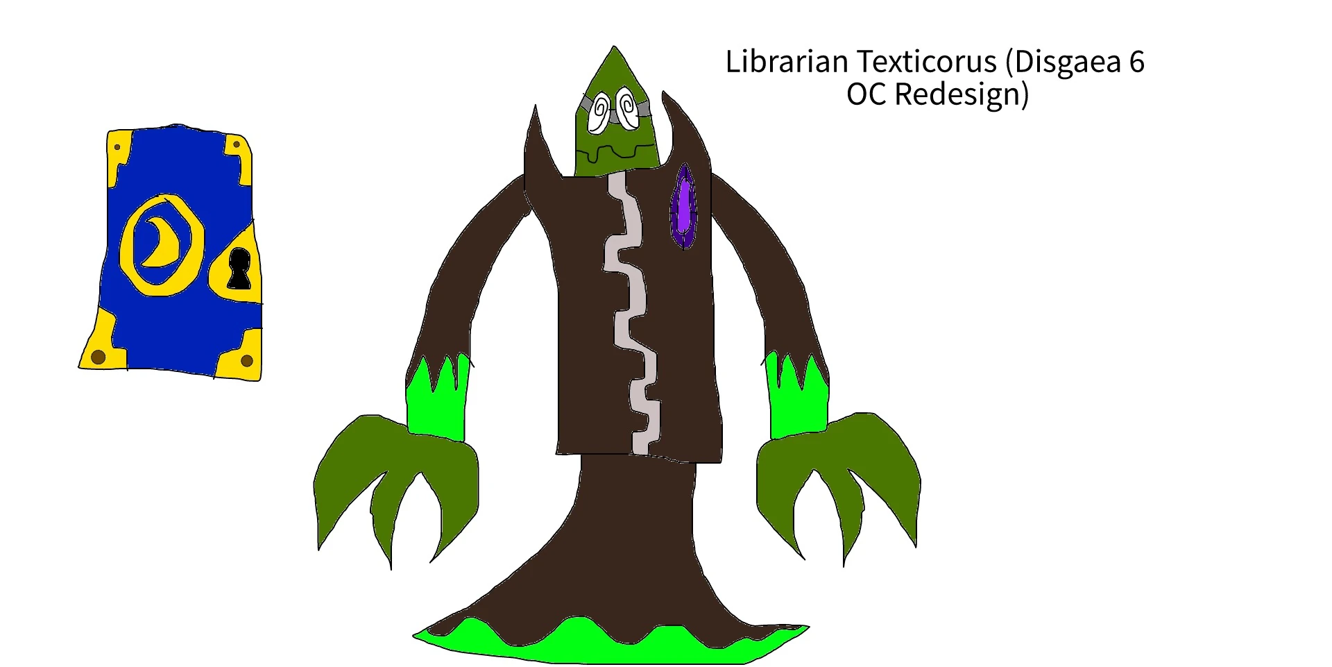 Librarian Texticorus (Disgaea 6 OC Redesign) | Fandom