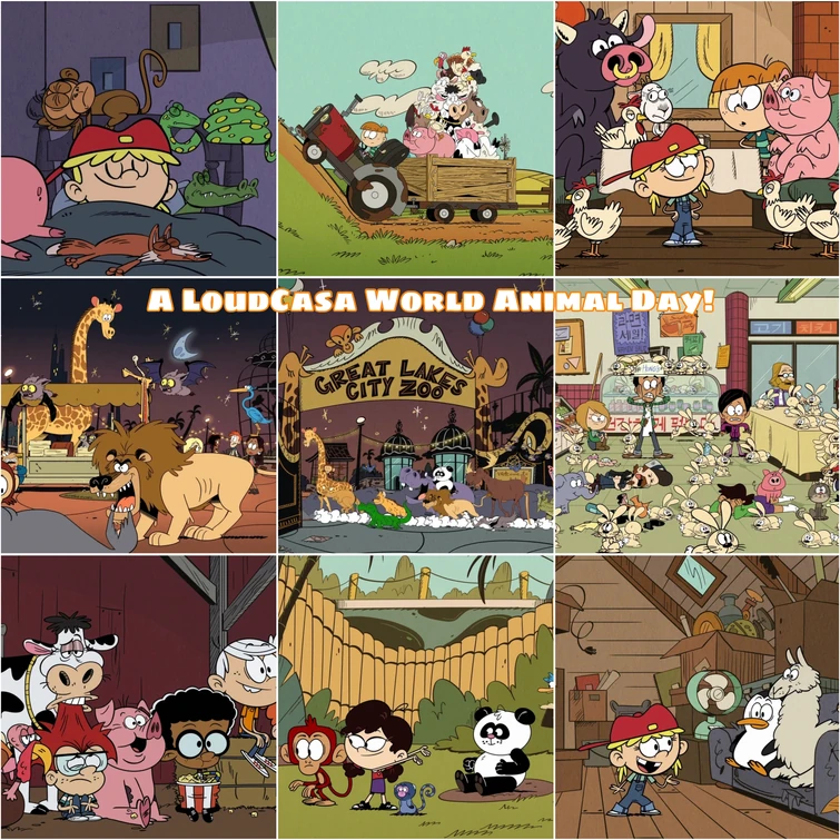 My List of Ideas for Animal-Centric Loud House Episodes for World ...