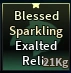 So uhh I have this one blessed exalted in my inventory that's gonna be ...