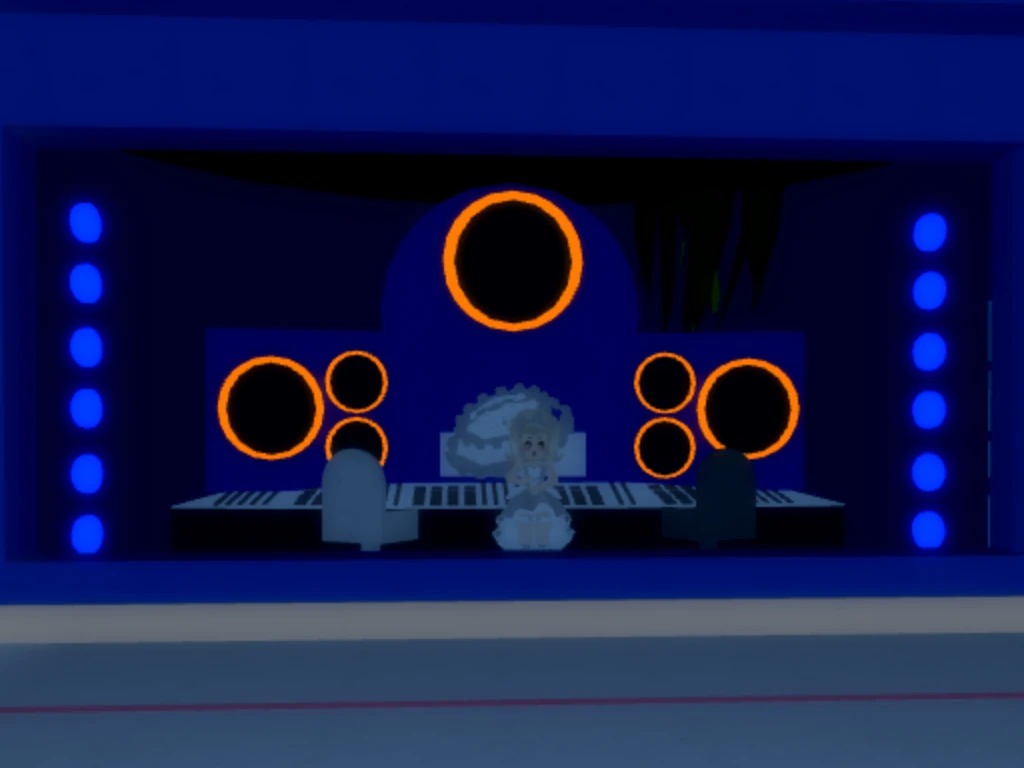 So um.. somehow some way i got into the music room in the new rh campus ...