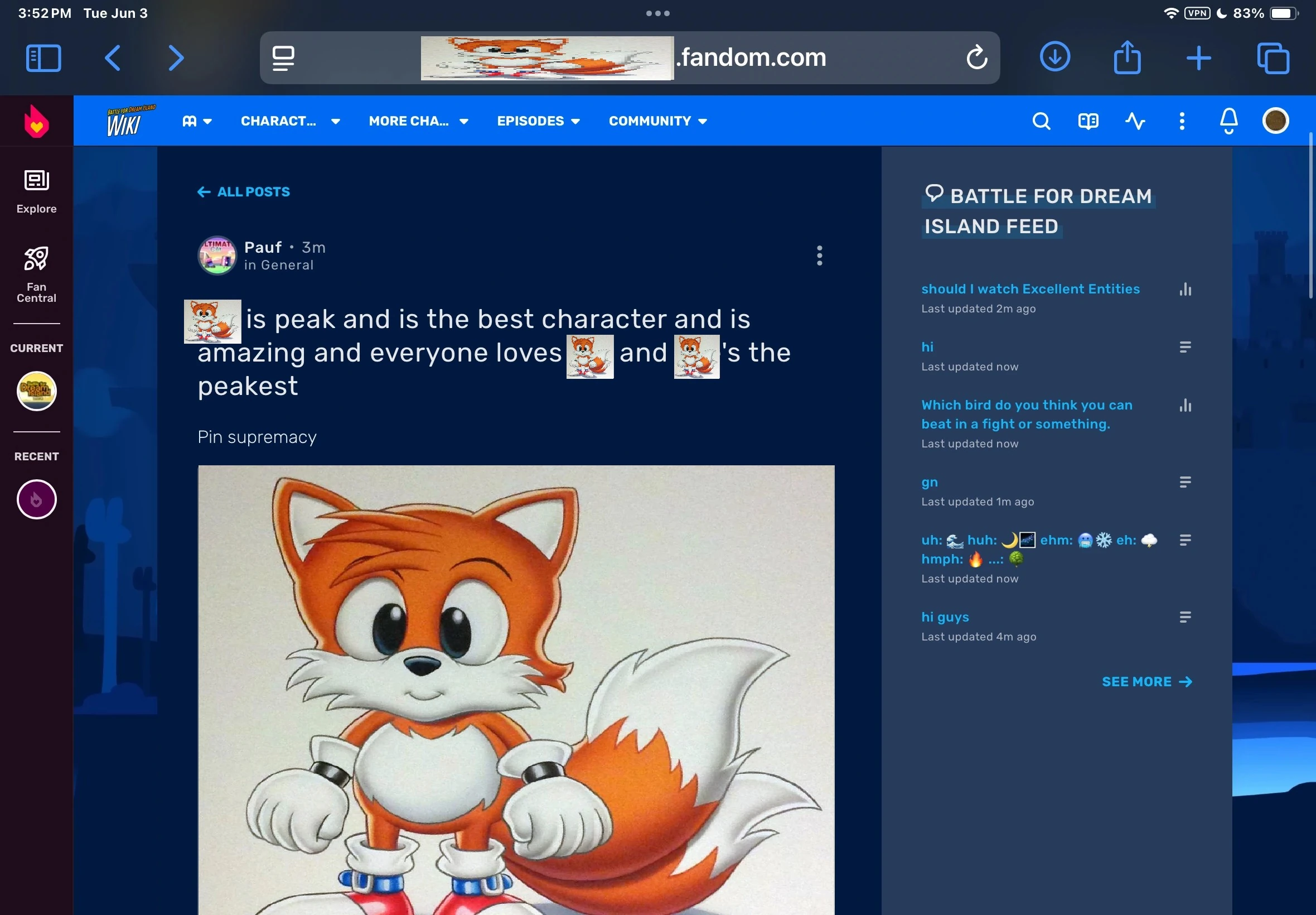Mfs try not to tails challenge (they won’t admit they mean tails) | Fandom