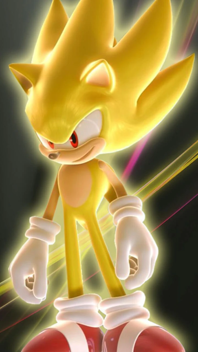 What power increase does sonic have when he turns super sonic | Fandom