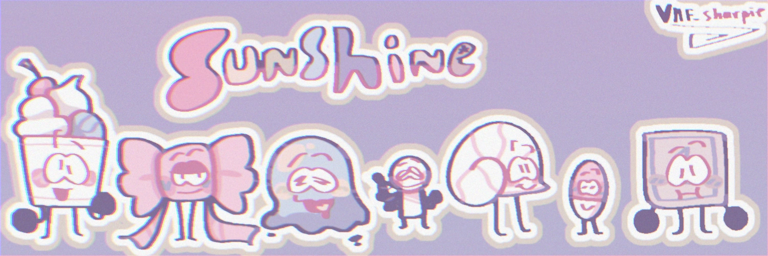 I drew Sunshine, now I'm finally done drawing all the characters from ...