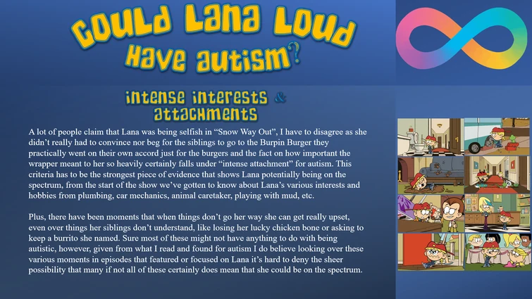 "Could Lana Loud Have Autism?" (Updated Edition) | Fandom
