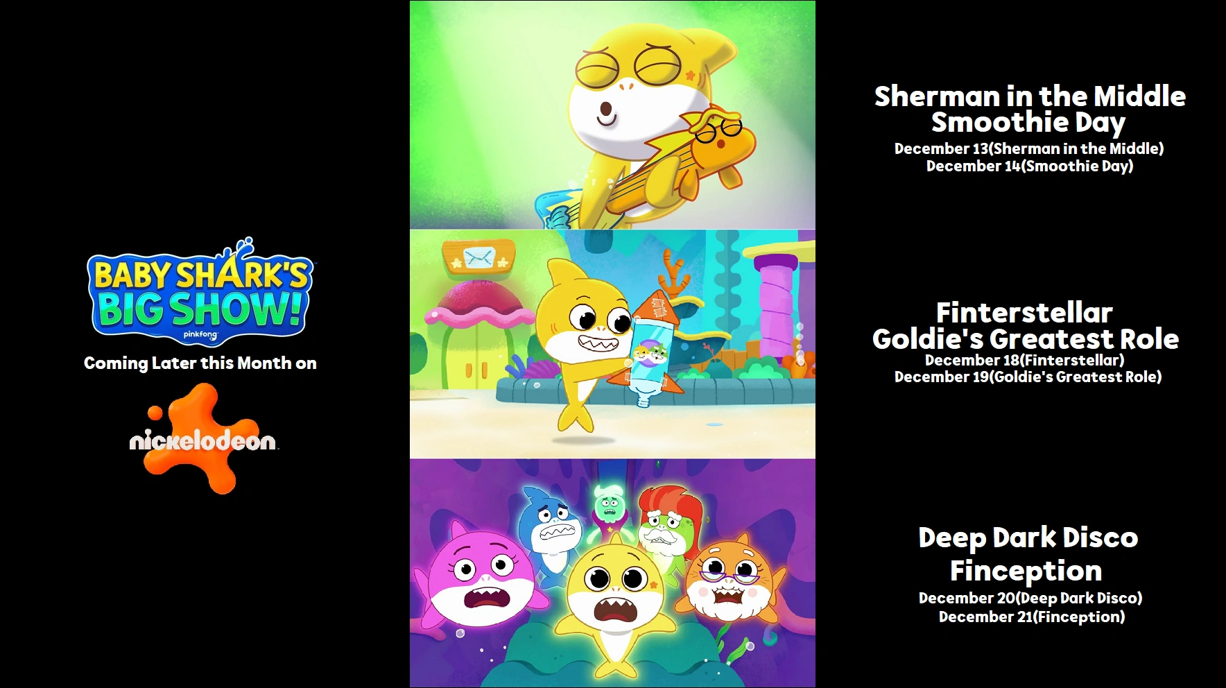 Baby Shark's Big Show! - December 2023 Schedule(Part 2) | Fandom