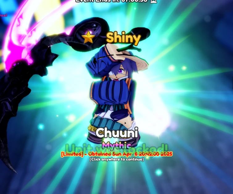 My luck seems returned. First shiny limited unit | Fandom