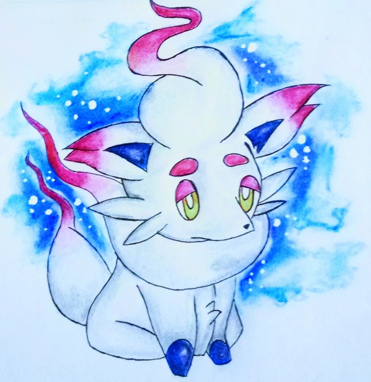 Just tried drawing Hisuian Zorua | Fandom