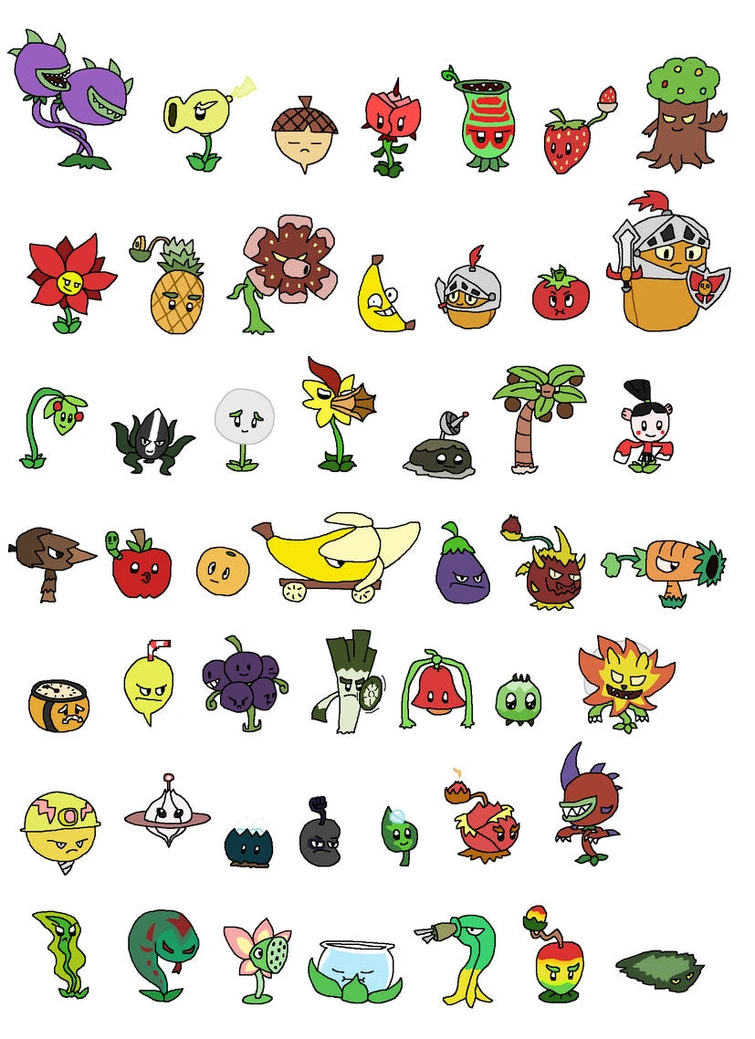 Plants vs Zombies Fan Plants | Fandom