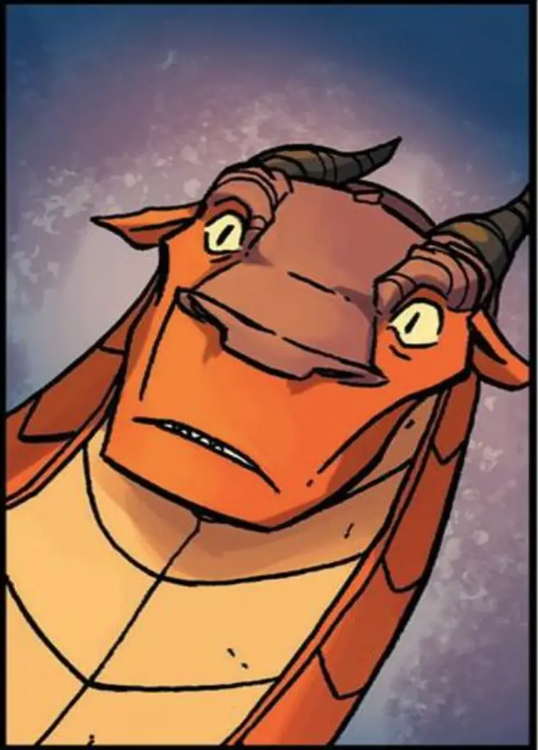 Characters looking directly at the reader in the WoF Graphic Novels ...