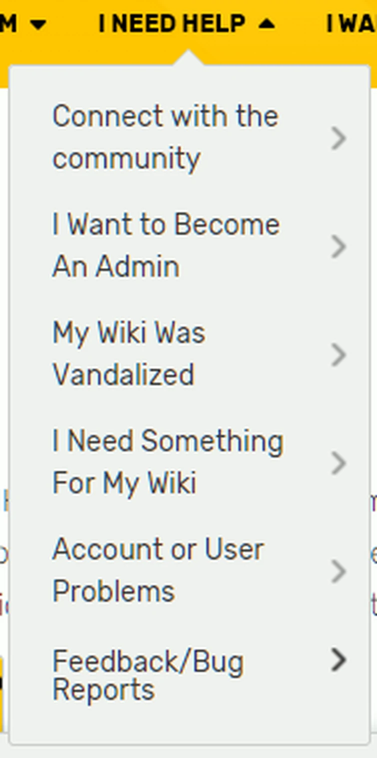 Wiki-navigation bug | Fandom