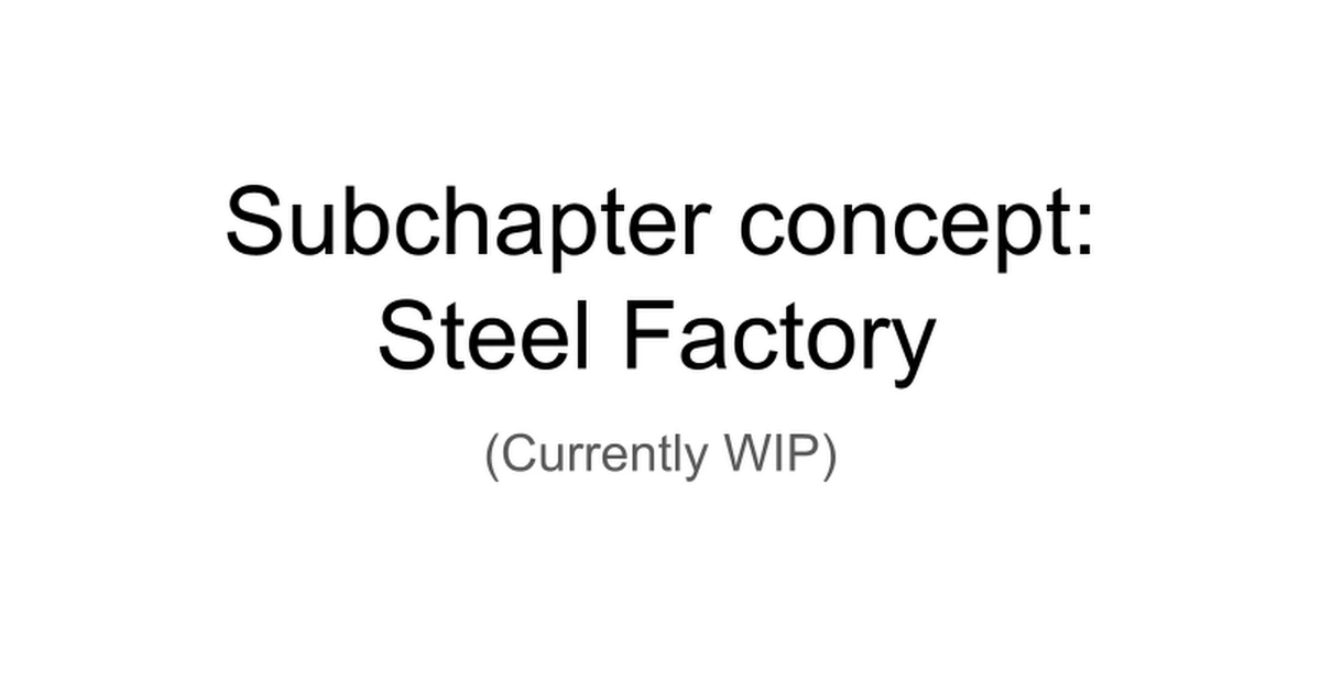 Updated the stages of my subchapter | Fandom