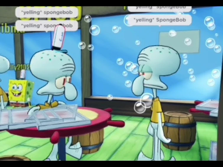 *yelling* SPONGEBOB | Fandom
