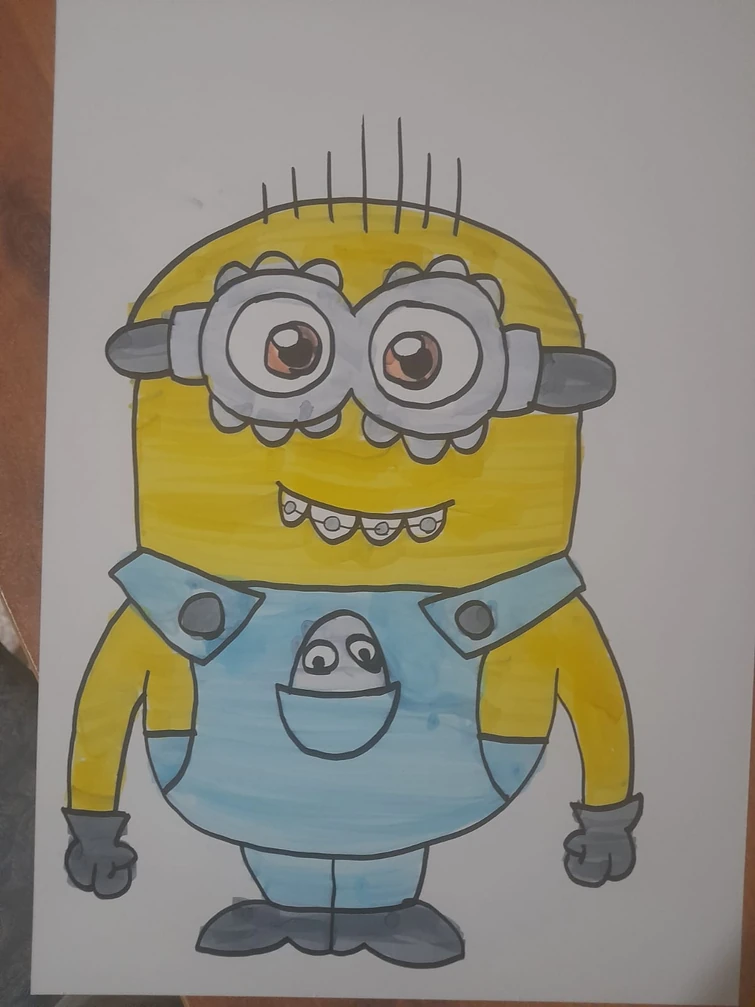 Minion Phil Drawing