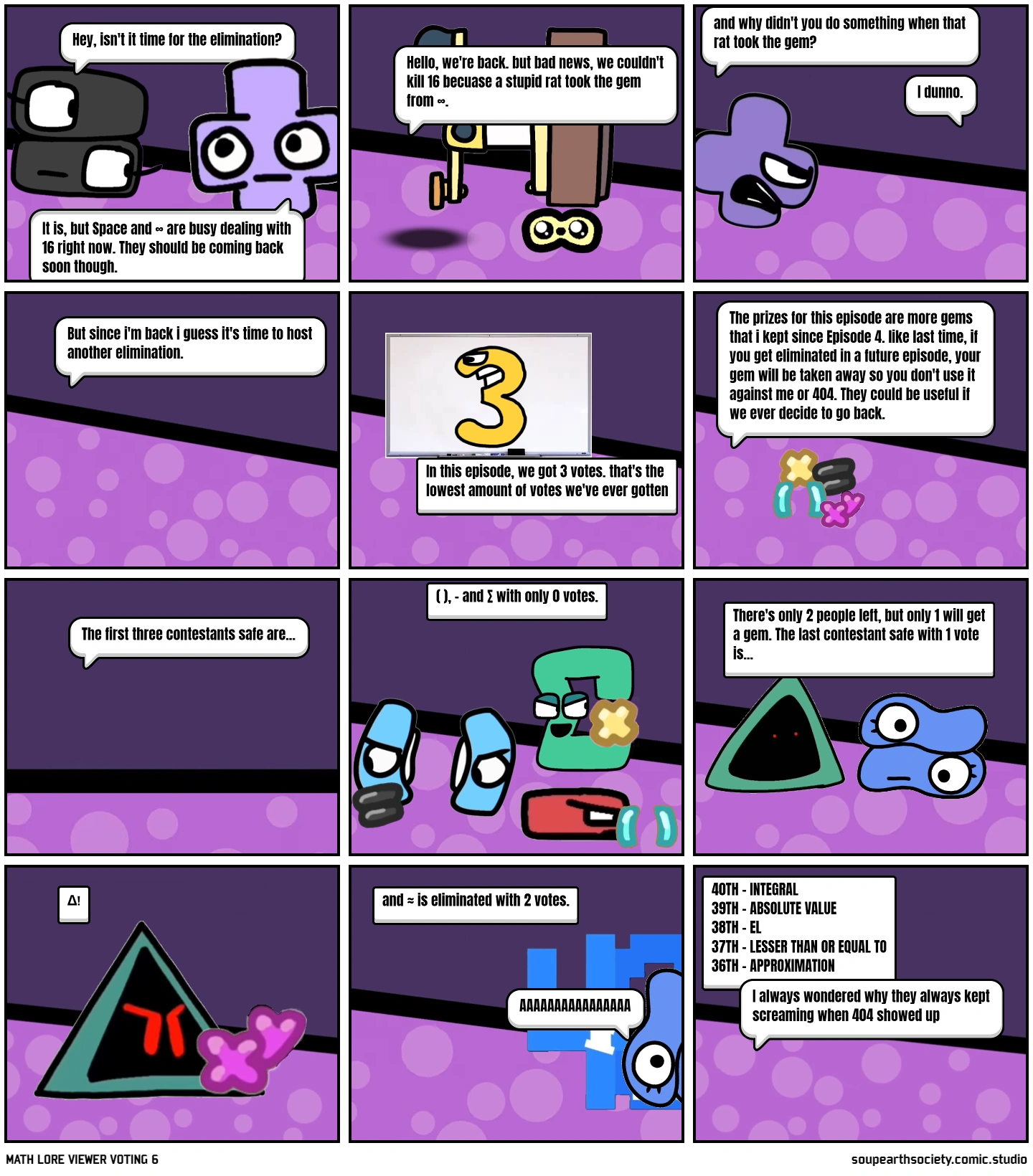 Math Lore Viewer Voting Episode 6 | Fandom